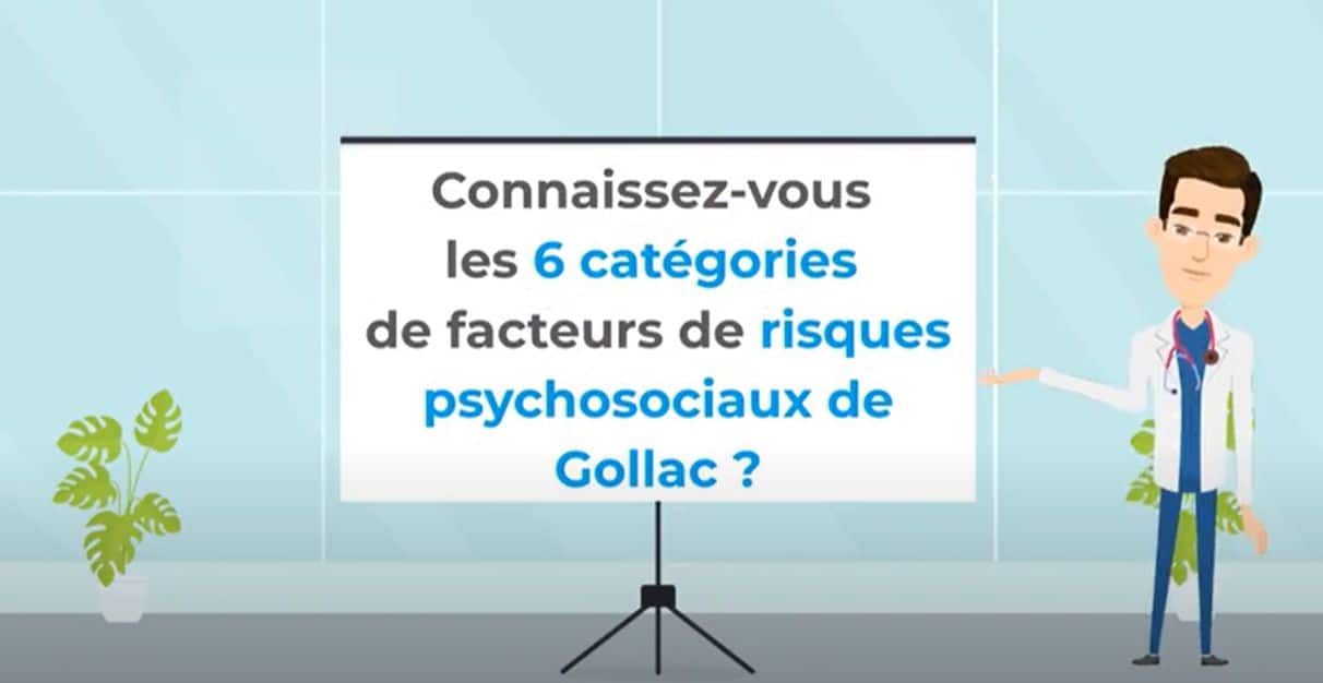 Les 6 catégories de facteurs de risques psychosociaux de Gollac - AIST 84